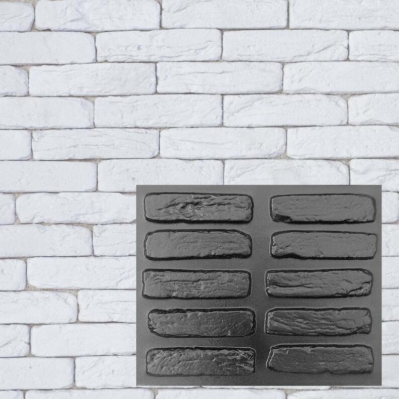 Plastic Mold for Making Decorative Stone Tiles - DIY Mold - Etsy