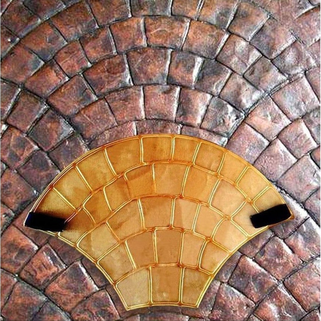 Polyurethane Stamp "english Fan" for Imprints on Concrete or Plaster ...