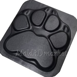 Animal Tracks Plastic Mold – Concrete Paving Slab Mold for Garden Path ...