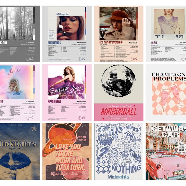 Taylor Swft Room Decor - Etsy