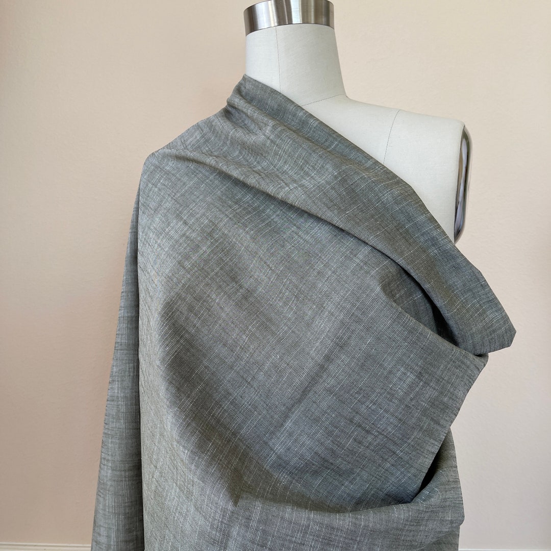 Cotton Chambray Fabric by the Yard Sewing Shirting Shirt Top - Etsy