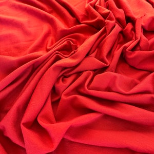 Merino Wool Fabric Knit Fabric by the Yard Soft Stretch - Etsy