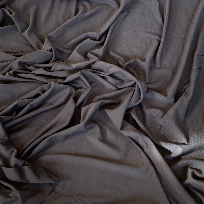 Merino Wool Fabric Knit Fabric by the Yard Soft Stretch - Etsy