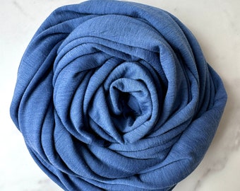 100% Merino Wool Jersey Knit Fabric by the Yard Stretch Sewing - Etsy