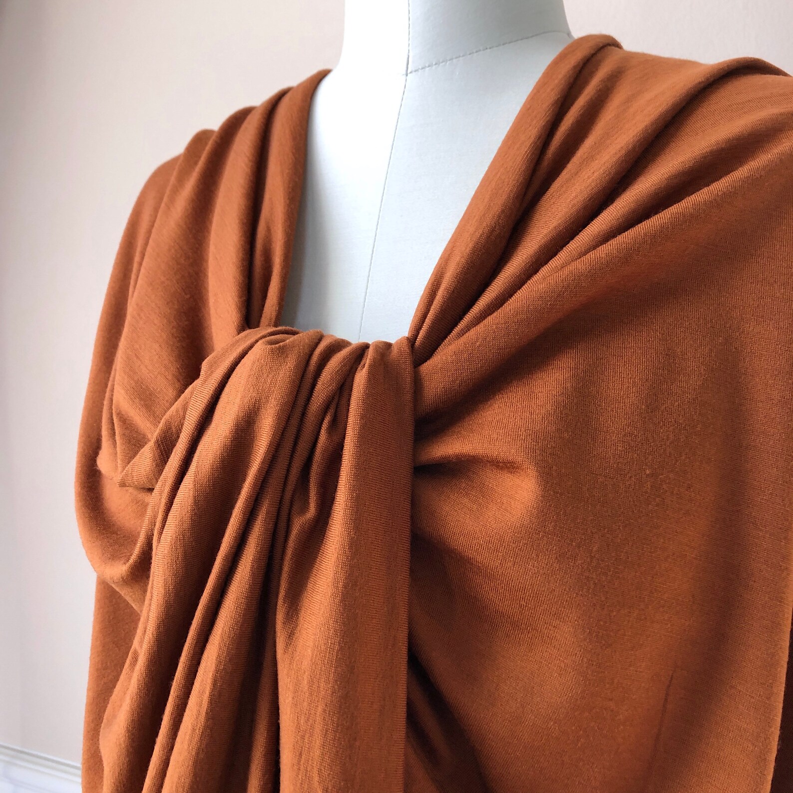 Merino Wool Fabric Knit Fabric by the Yard Soft Stretch | Etsy