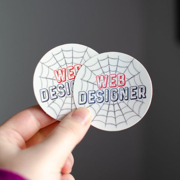Web Designer Sticker - Etsy