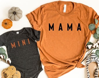 Fall Mother Baby Shirt - Etsy