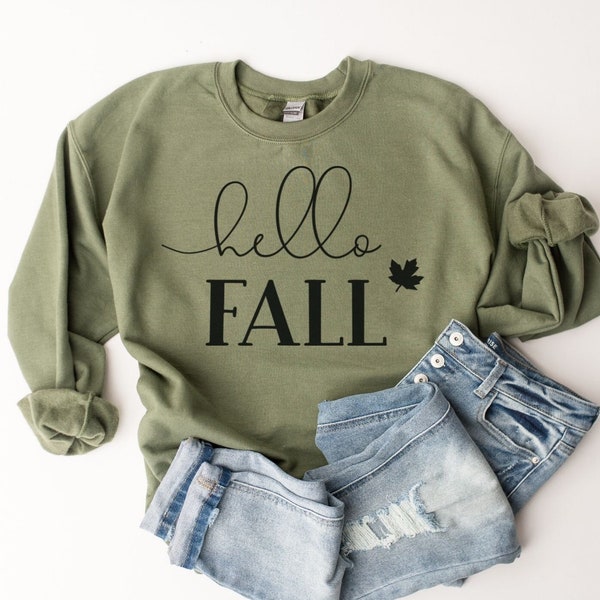 Hello Pumpkin Sweatshirt - Etsy