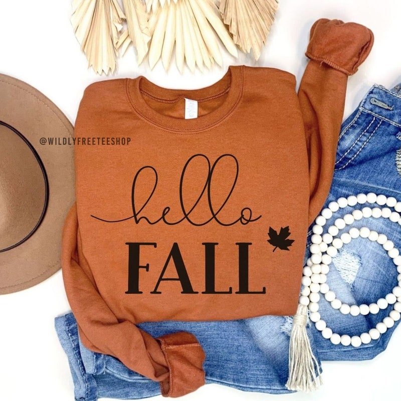 Fall Sweatshirt - Etsy