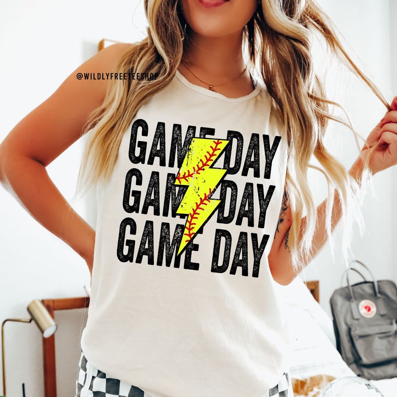 Softball Drip T Shirts - Etsy