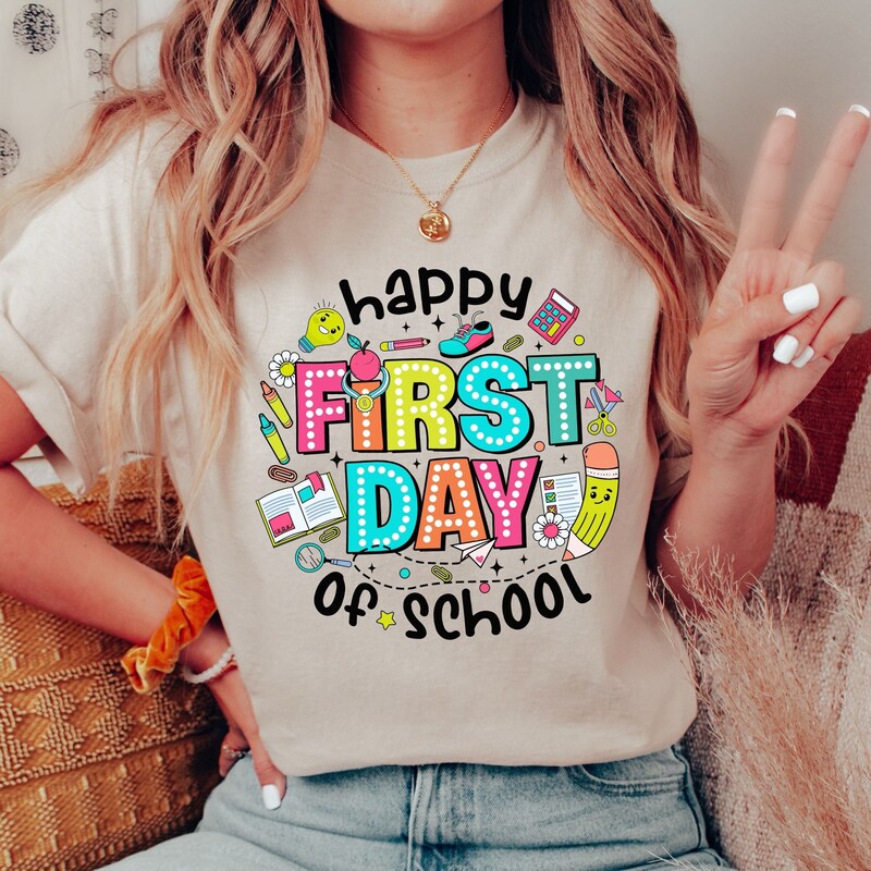 First Day of School Shirt - Etsy