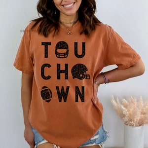 Touchdown Football Shirt, Game Day Shirt, Fall Football Shirt, Football ...