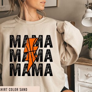 Basketball Mama Sweatshirt, Basketball Season Sweater, Trendy ...