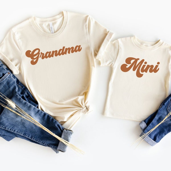 Retro Grandmother And Granddaughter T Shirts Etsy