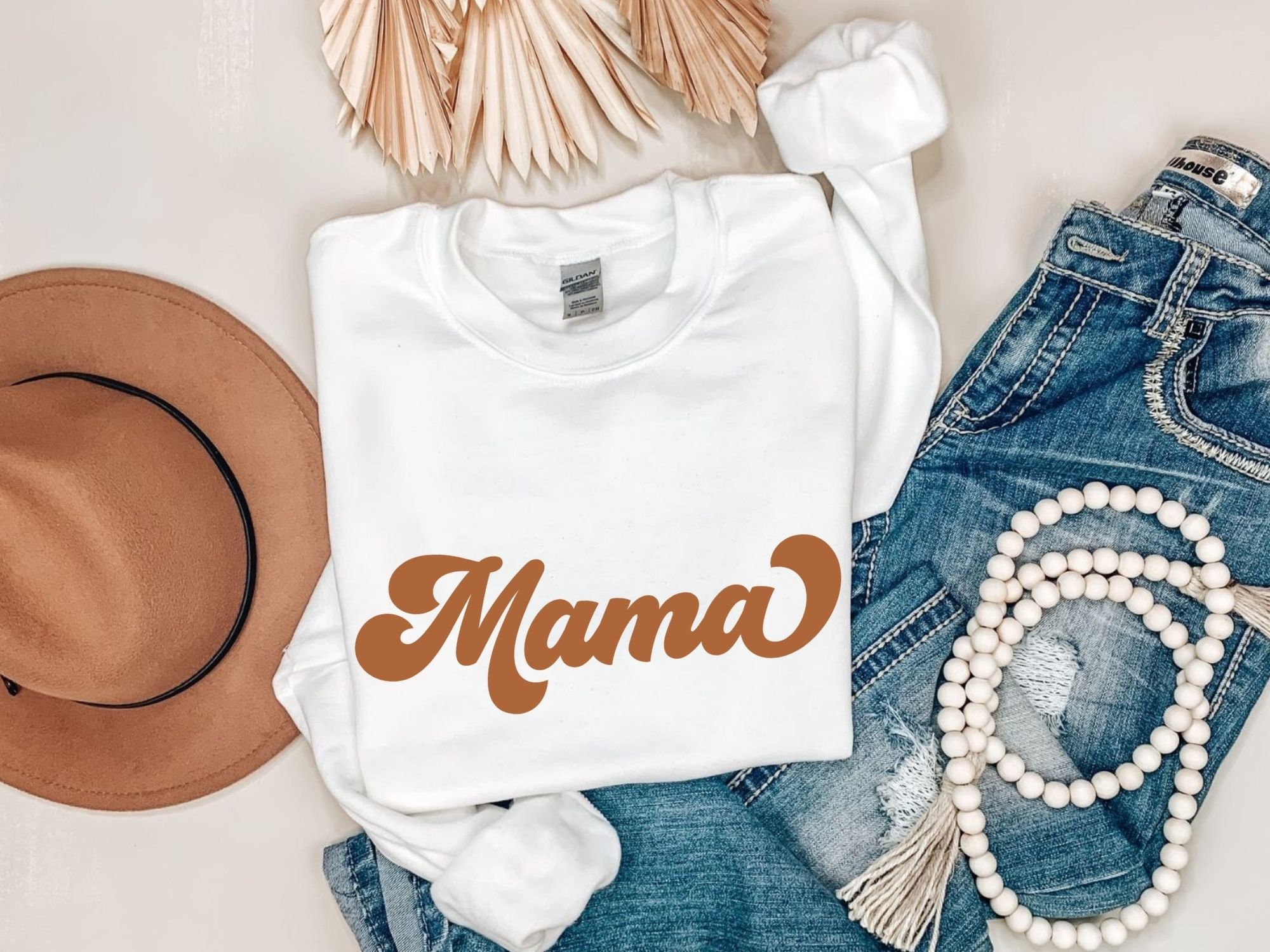 Mama and Mini Shirts Retro Mama Mini Sweatshirt Mother - Etsy UK