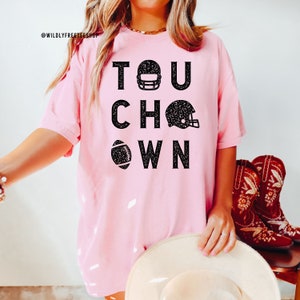 Touchdown Football Shirt, Game Day Shirt, Fall Football Shirt, Football ...