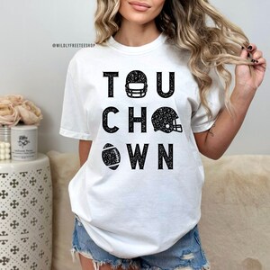 Touchdown Football Shirt, Game Day Shirt, Fall Football Shirt, Football ...