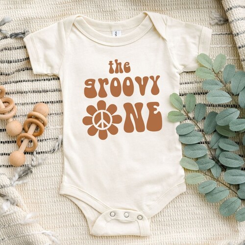 Girls First Birthday Outfit the Groovy One Baby Bodysuit 1st - Etsy