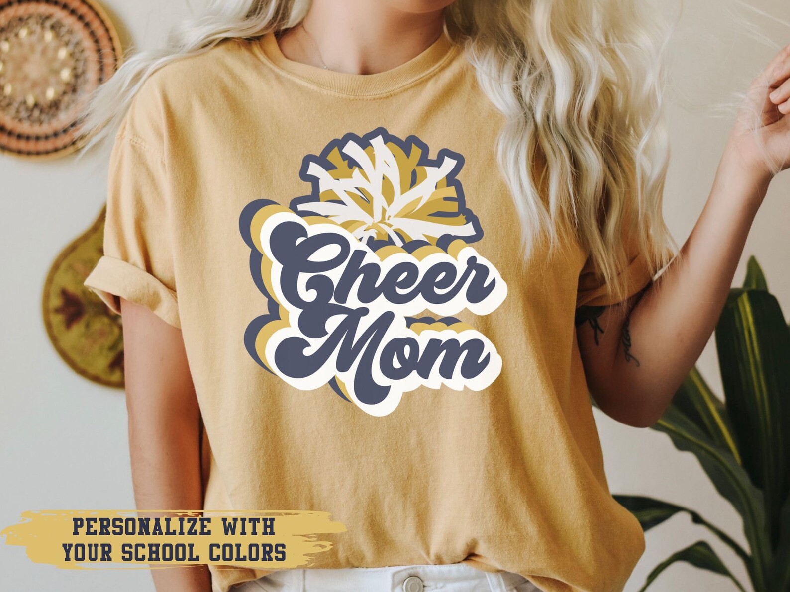 Cheer Mom Shirt Personalized Cheer Shirt Cheerleader Mom - Etsy