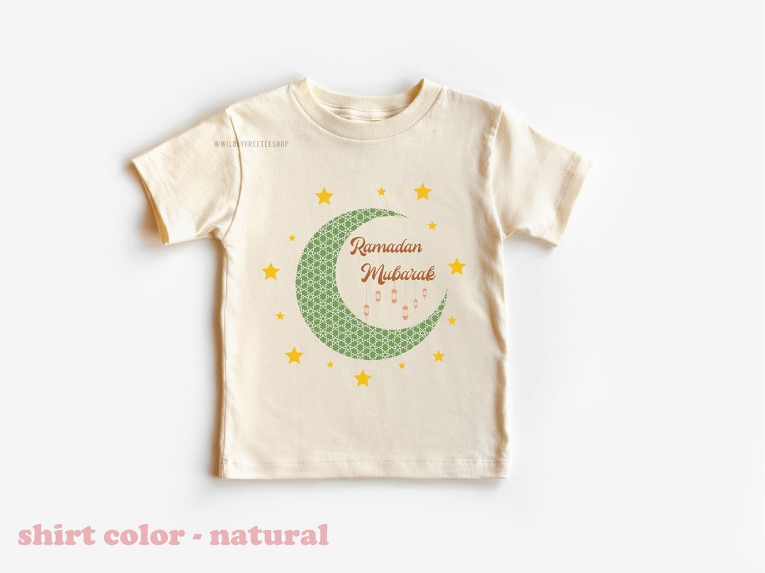 Kids Ramadan Shirts, Ramadan Mubarak Shirt, Kids Ramadan Gifts, Baby ...