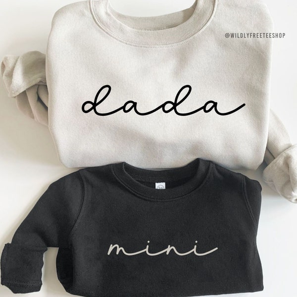 Dad and Daughter Sweaters - Etsy