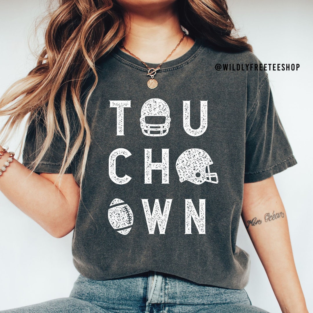 Touchdown Football Shirt, Game Day Shirt, Fall Football Shirt, Football ...
