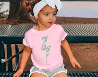 Lightning Bolt Kids Shirt - Etsy