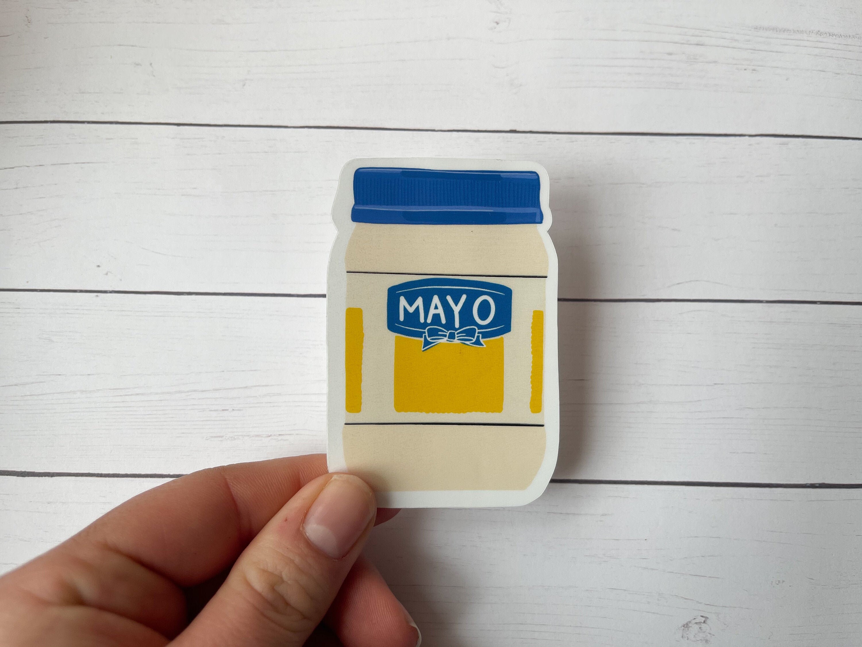 Mayonnaise Jar Sticker at Flynn Deacon blog