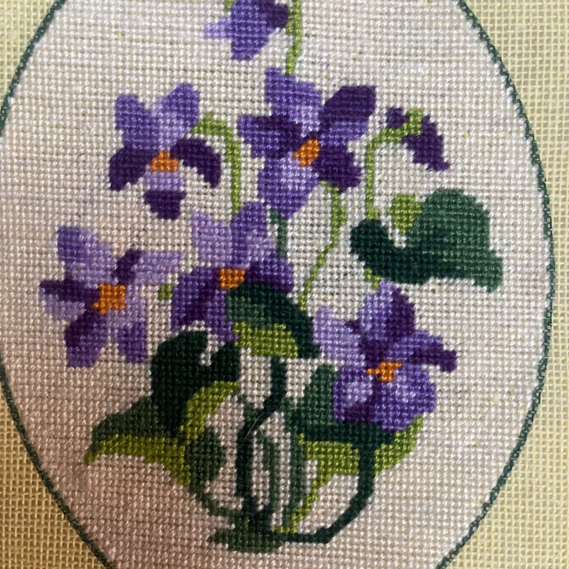 Petit Point Embroidery - Etsy