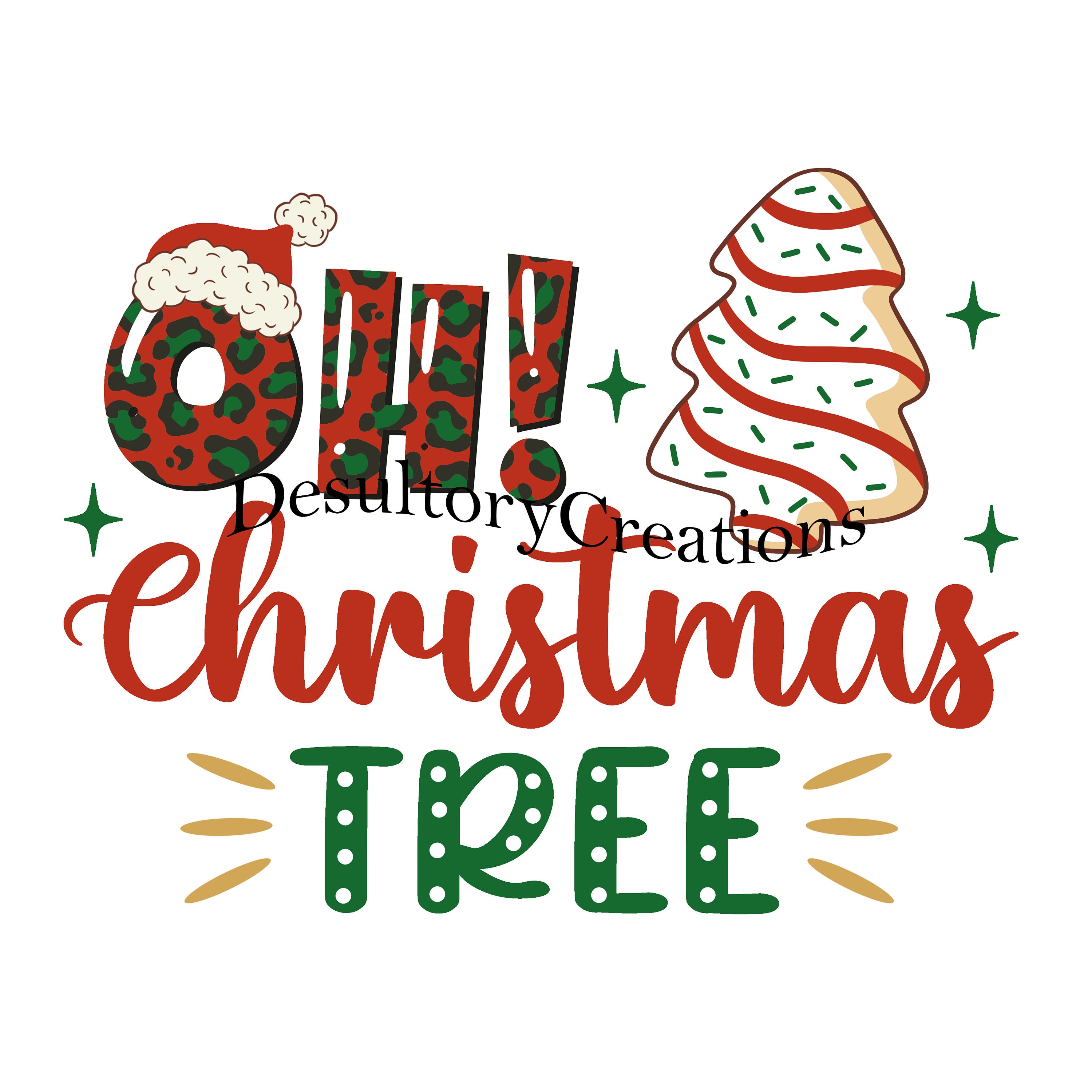 Oh Christmas Tree PNG File - Etsy