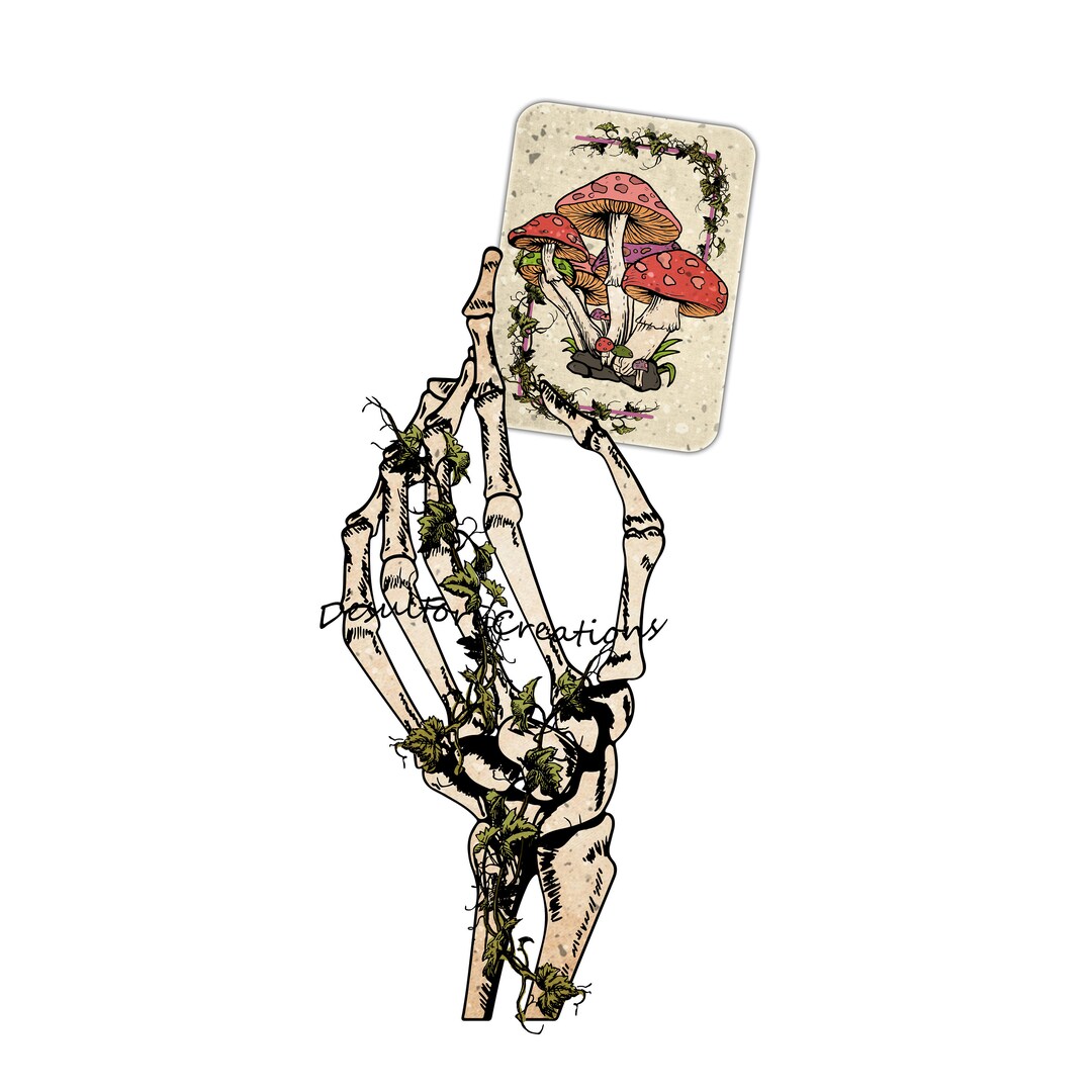 Skeleton Hand PNG File - Etsy