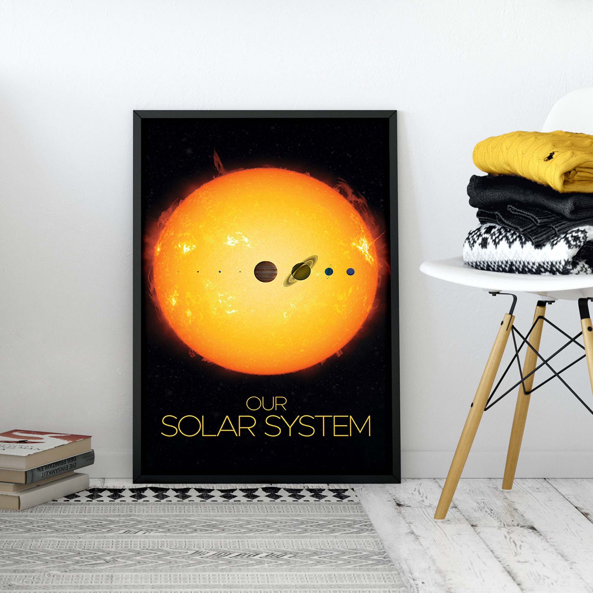Nasa Solar System Poster