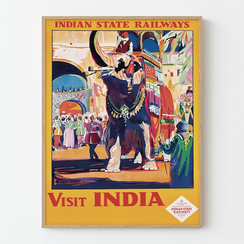 Landscape Poster Indian - Etsy UK