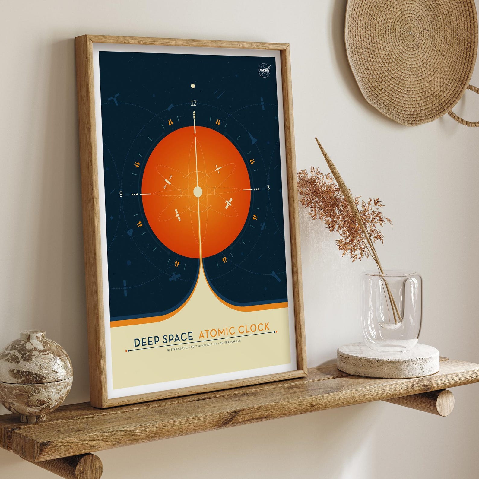 Deep Space NASA Space Travel Poster Print | Planet Wall Art | Home Deco ...