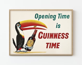 Guinness Have a Guinness When Your Tired Poster, Guinness Irish Stout ...