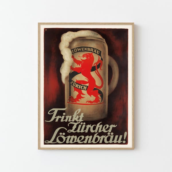 German Beer Posters - Etsy
