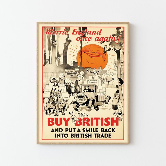 British Vintage Advertising Posters