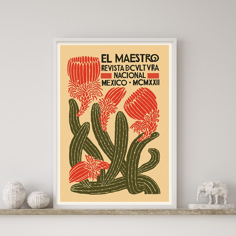 El Maestro Vintage Poster Instant Download PDF File | Etsy