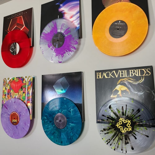 Vinyl Record Album Display Shelf Wall Mount Vinyl Record - Etsy