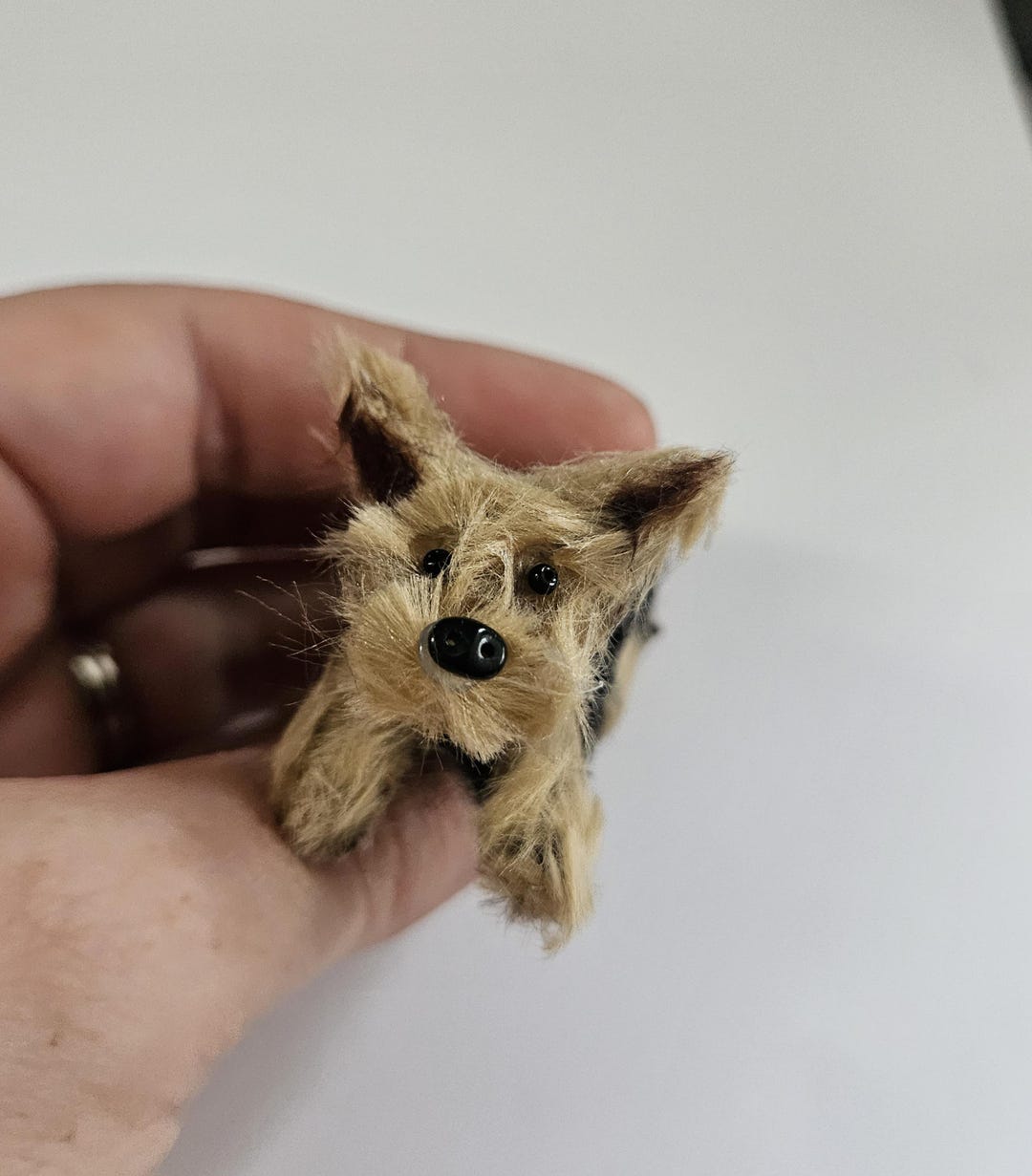 Tiny Treasures, Realistic Worry Doll, Dog: Yorkie Miniature Yorkie - Etsy