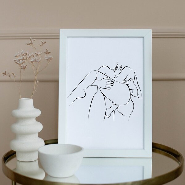 Sexual Bedroom Art Etsy