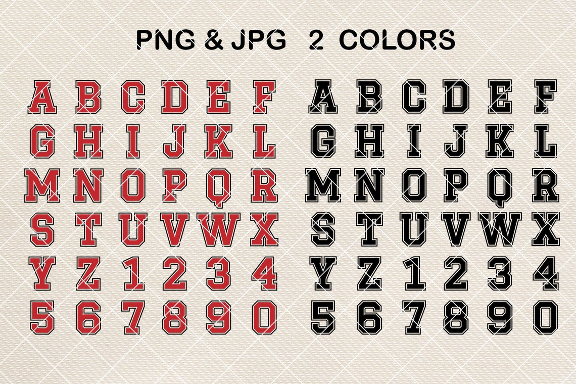 Sport Alphabet SVG 2 Colors Outline 2 Layered Svg Shapes | Etsy