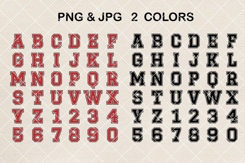 Sport Alphabet SVG, 2 Colors Outline, 2 Layered Svg , Shapes Svg Png ...