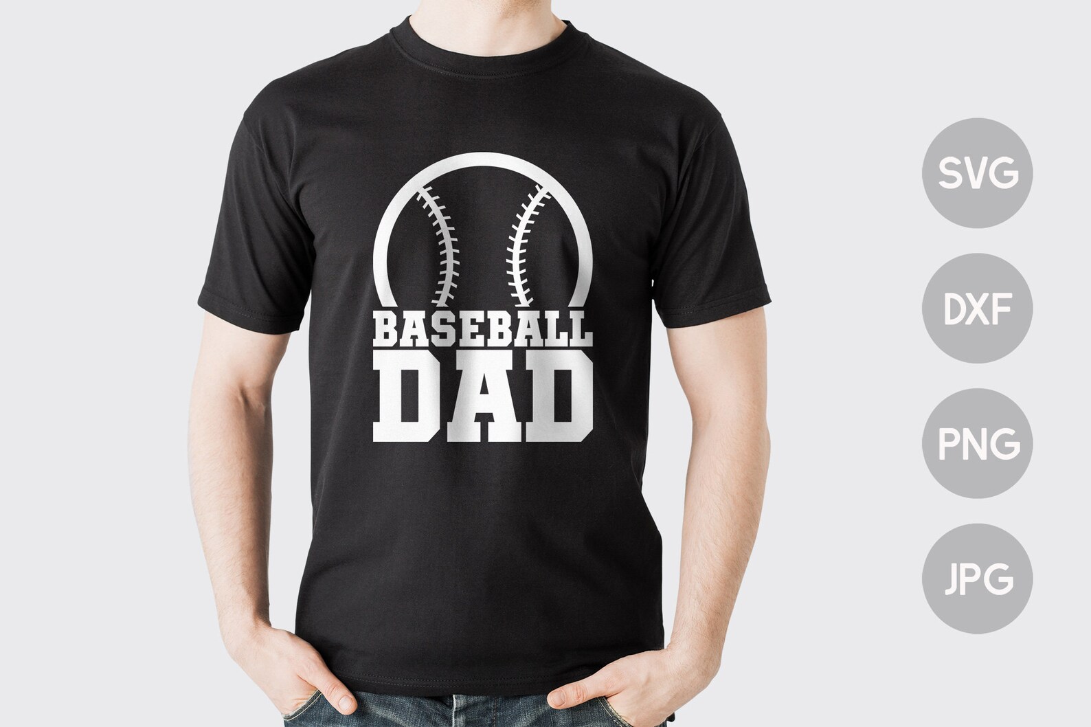 Baseball Dad SVG Baseball Dad Sublimation Father's Day - Etsy