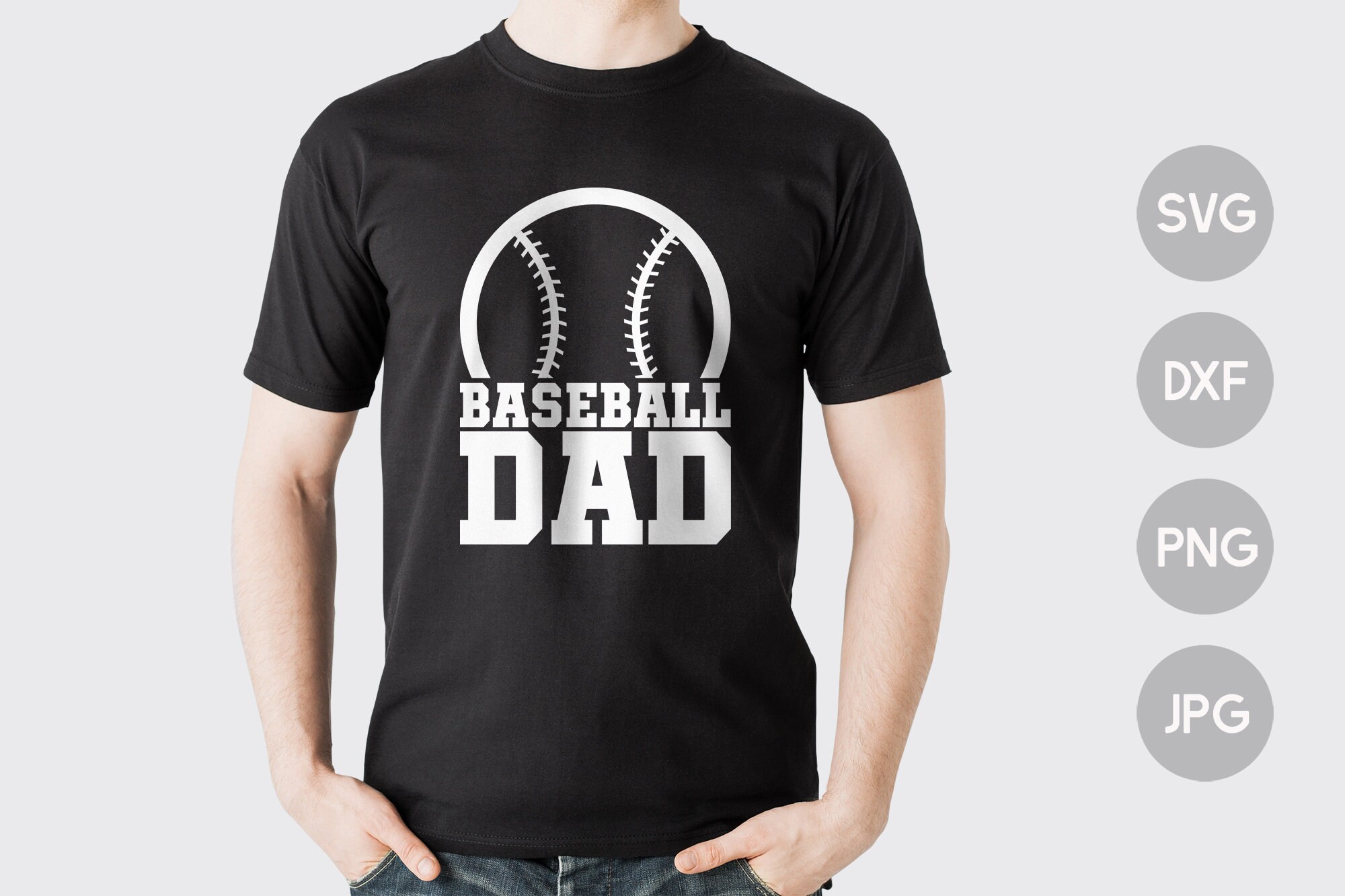Baseball Dad SVG Baseball Dad Sublimation Father's Day - Etsy