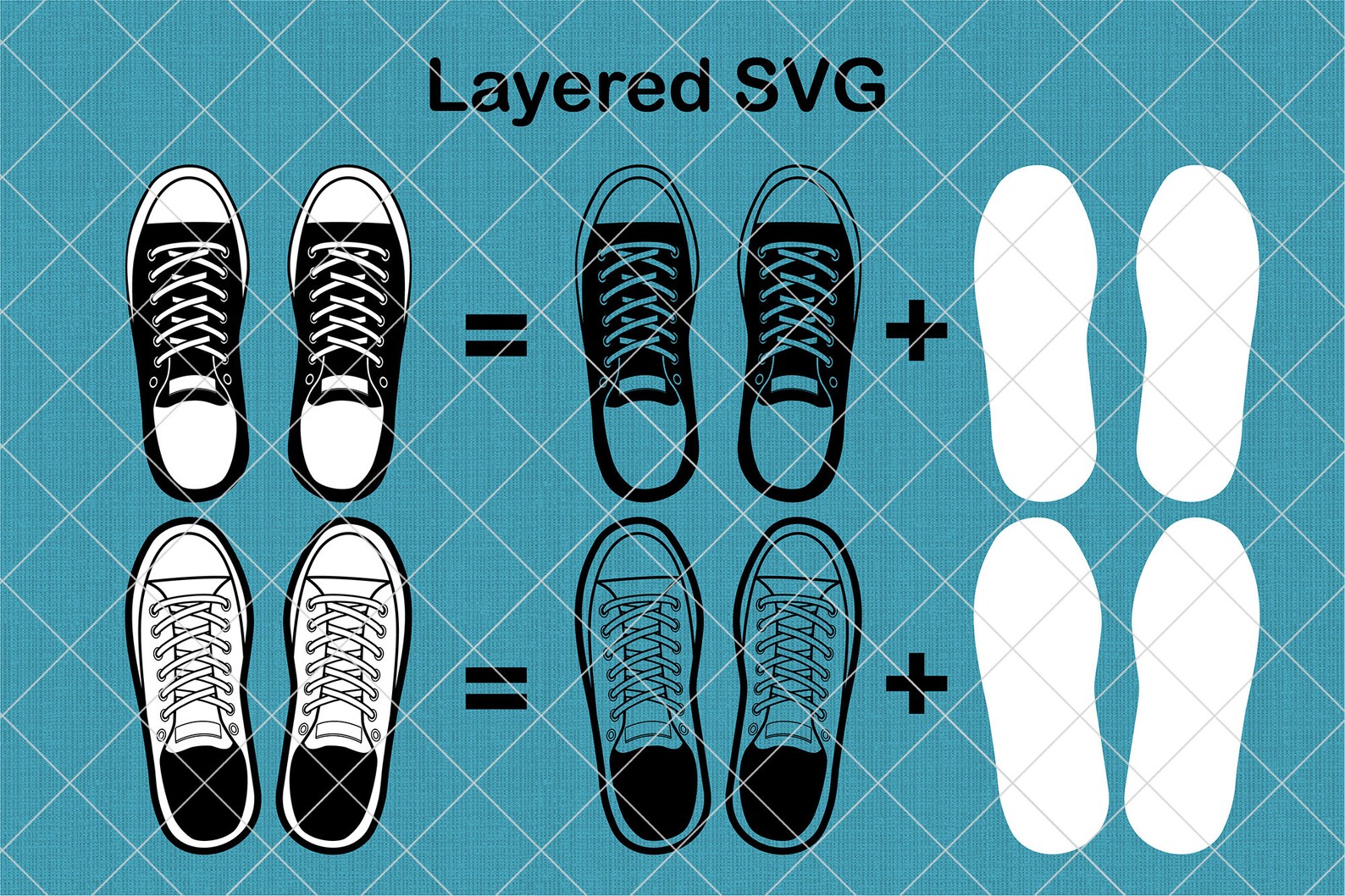 Sneakers SVG Sneakers Shapes Svg Png Eps Dxf Jpg Files for | Etsy