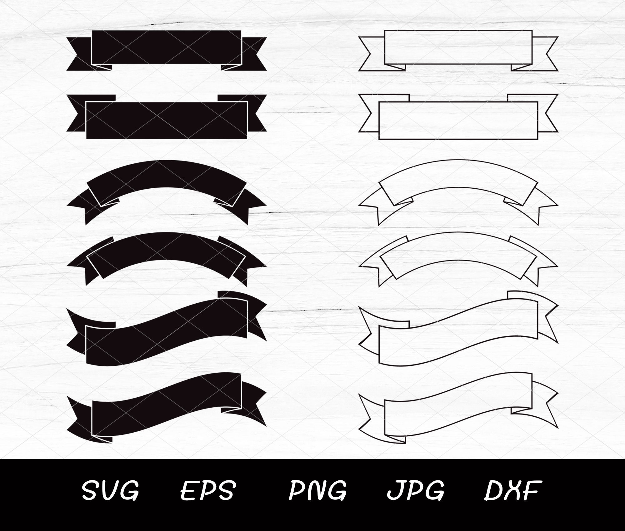 Banner, Ribbon, Label, Scroll, Designs Svg,shapes Svg PNG EPS DXF Files ...