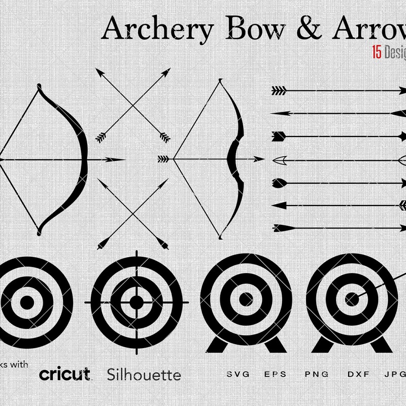 Archery Svg - Etsy