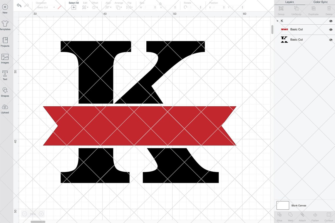 Split Monogram SVG Alphabet & Ribbon Designs Shapes Svg Png - Etsy