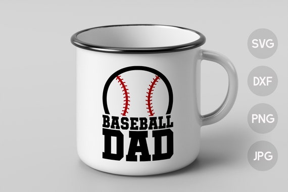Baseball Dad SVG Baseball Dad Sublimation Father's Day - Etsy